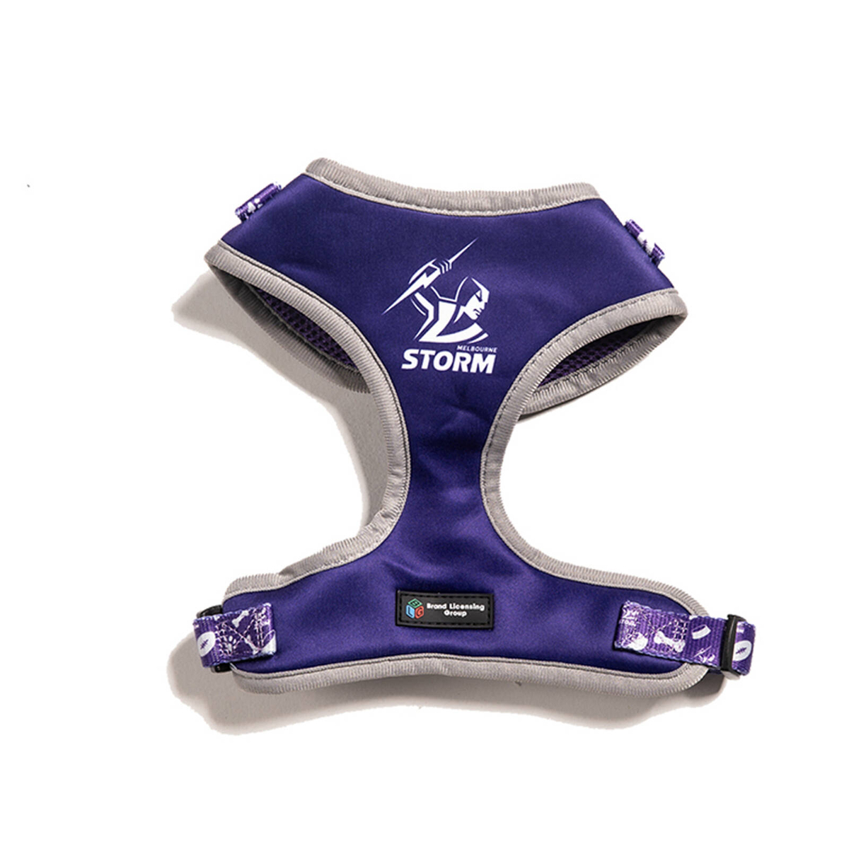 NRL Melbourne Storm Pet Dog Padded Harness Adjustable Vest S - Bunnings ...