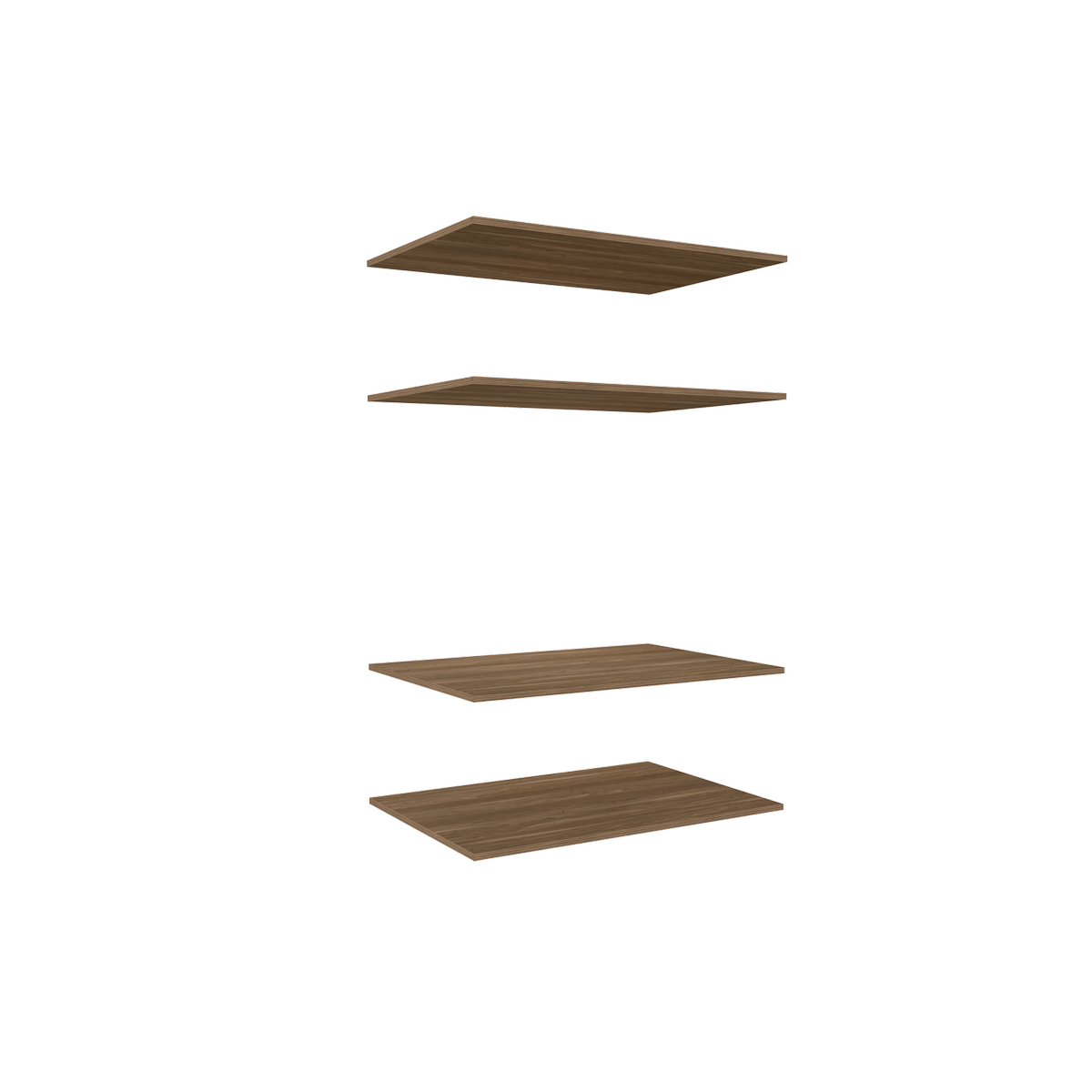 Lugna 4 Shelf Insert Kit Cove Fits 900 x 580mm Cabinet Shell - Bunnings ...