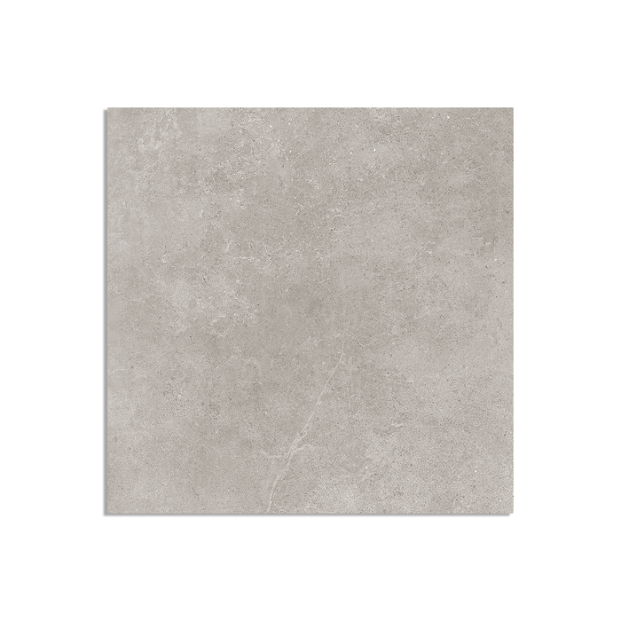 Johnson Tile 600 x 600mm 1.44m² Light Grey Matt Twilight - 4 Pack ...