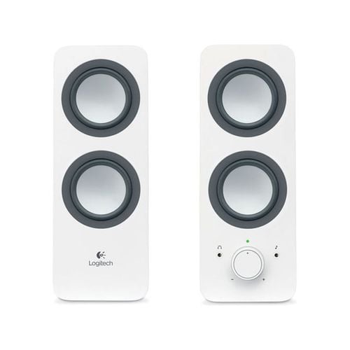 Logitech Z200 Multimedia Speakers - White [980-000851] - Bunnings Australia