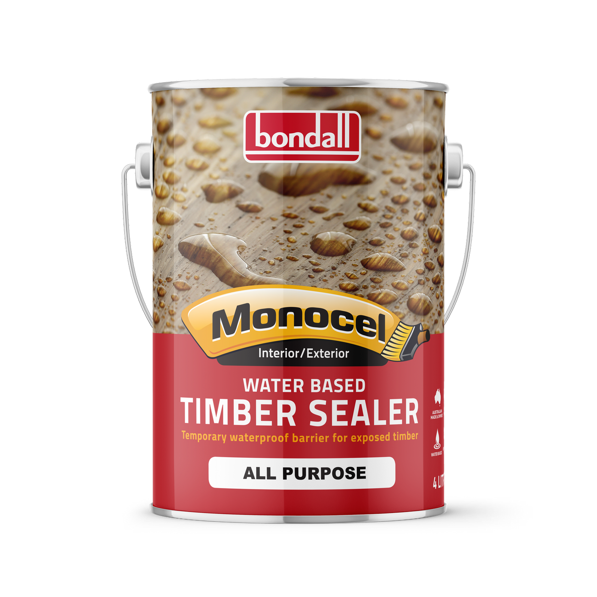 Bondall 4L Monocel Timber Sealer - Bunnings New Zealand