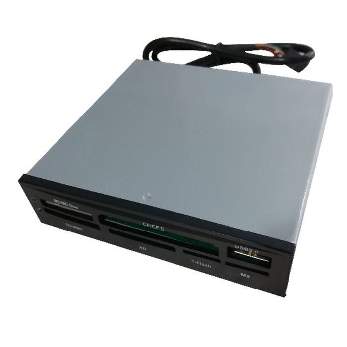 Astrotek 3.5' Internal Card Reader Black All In One USB2.0 Hub CF MS SD ...