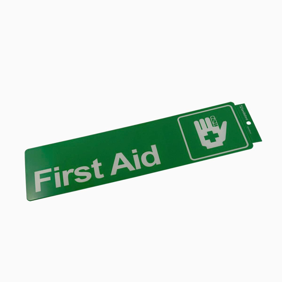 Sandleford First Aid Self Adhesive Sign - Bunnings Australia