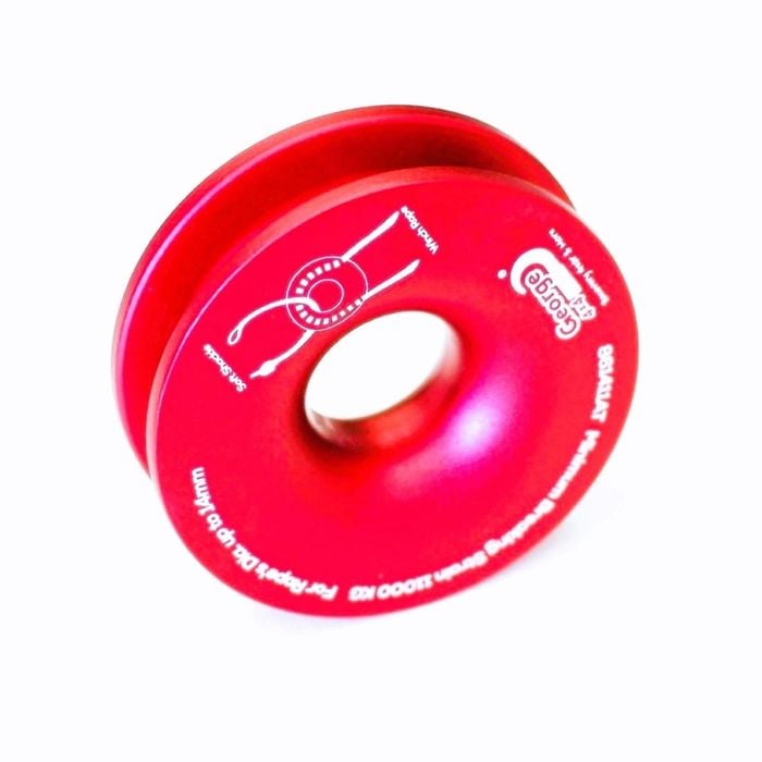 4wd Recovery Winch Pulley Ring 11000kg - Red - Bunnings Australia