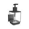 Fusion-Loc Black Matte Suction Liquid Soap Dispenser - Bunnings Australia