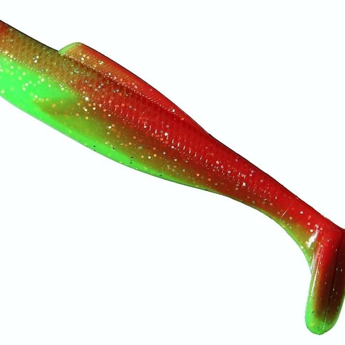 ZMan DieZel MinnowZ 4" Soft Plastic Fishing Lure #Nuked Chicken Glow ...