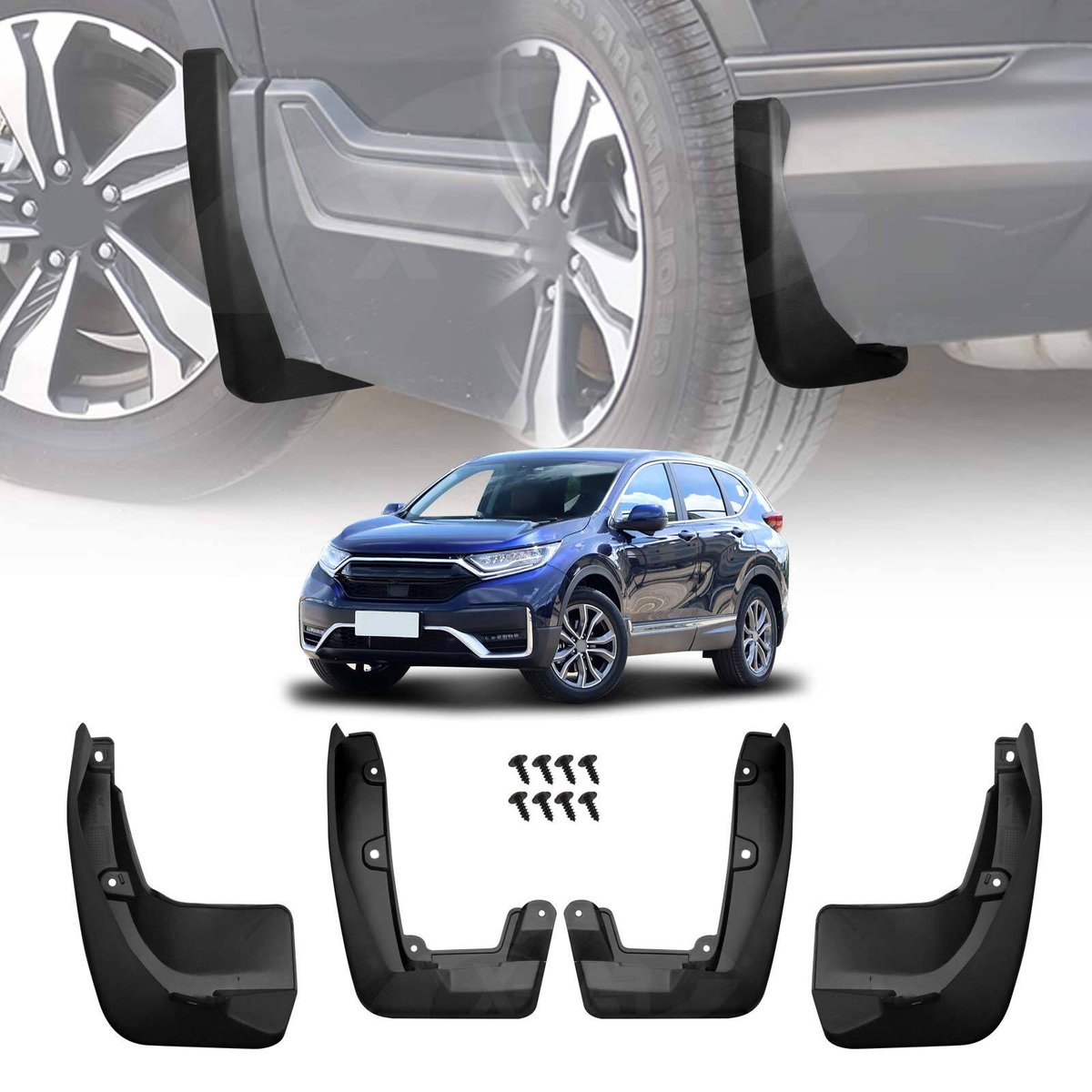 Mud Flaps Splash Guards for Honda CRV CR-V RM SUV 2012-2017 Mudguard ...