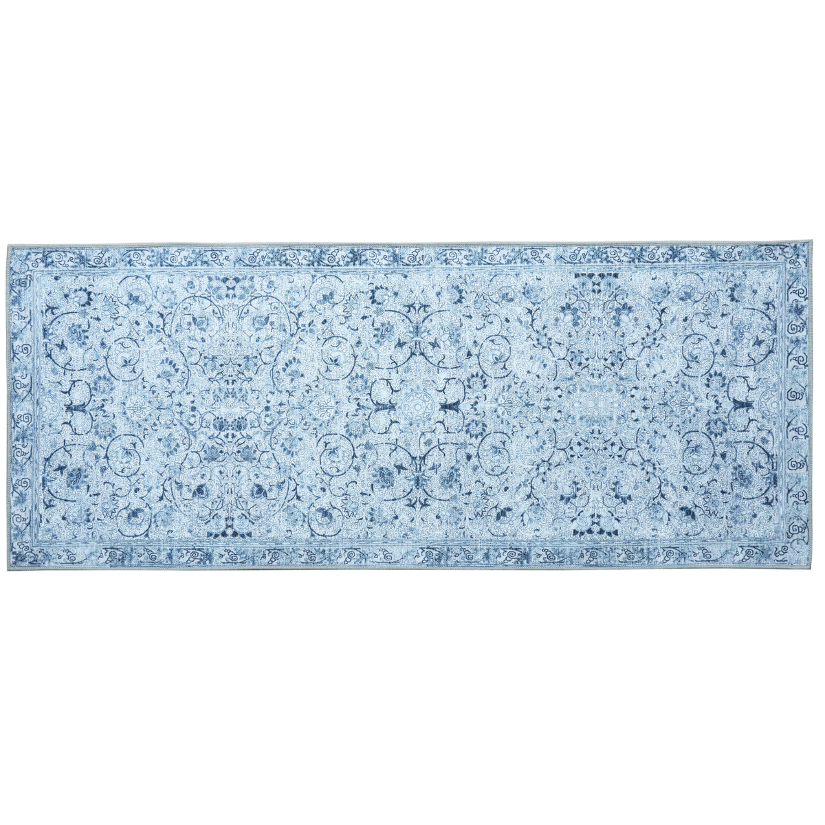 Non-slip Washable Utility Mat 60 x 150cm Fleur - Bunnings Australia