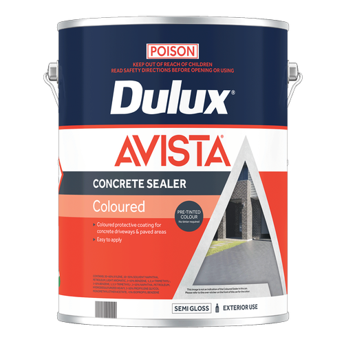 Dulux Avista 10L Charcoal Coloured Concrete Sealer - Bunnings Australia