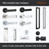 Lemaar DDA Black Concealed Fix Toilet Indicator Bolt Lock - Bunnings ...