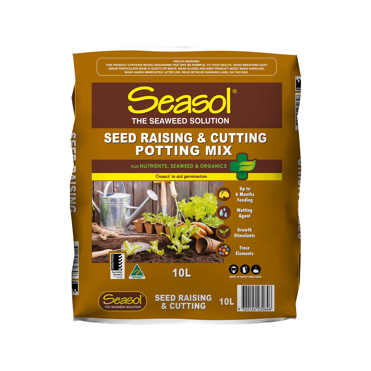 Seasol 10L Seed Raising And Cutting Potting Mix - Bunnings Australia
