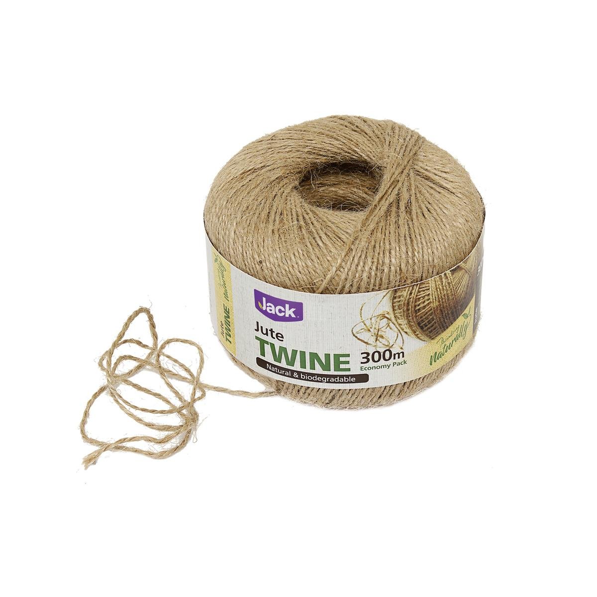 Jack 1.5mm x 300m Jute Twine - Bunnings Australia