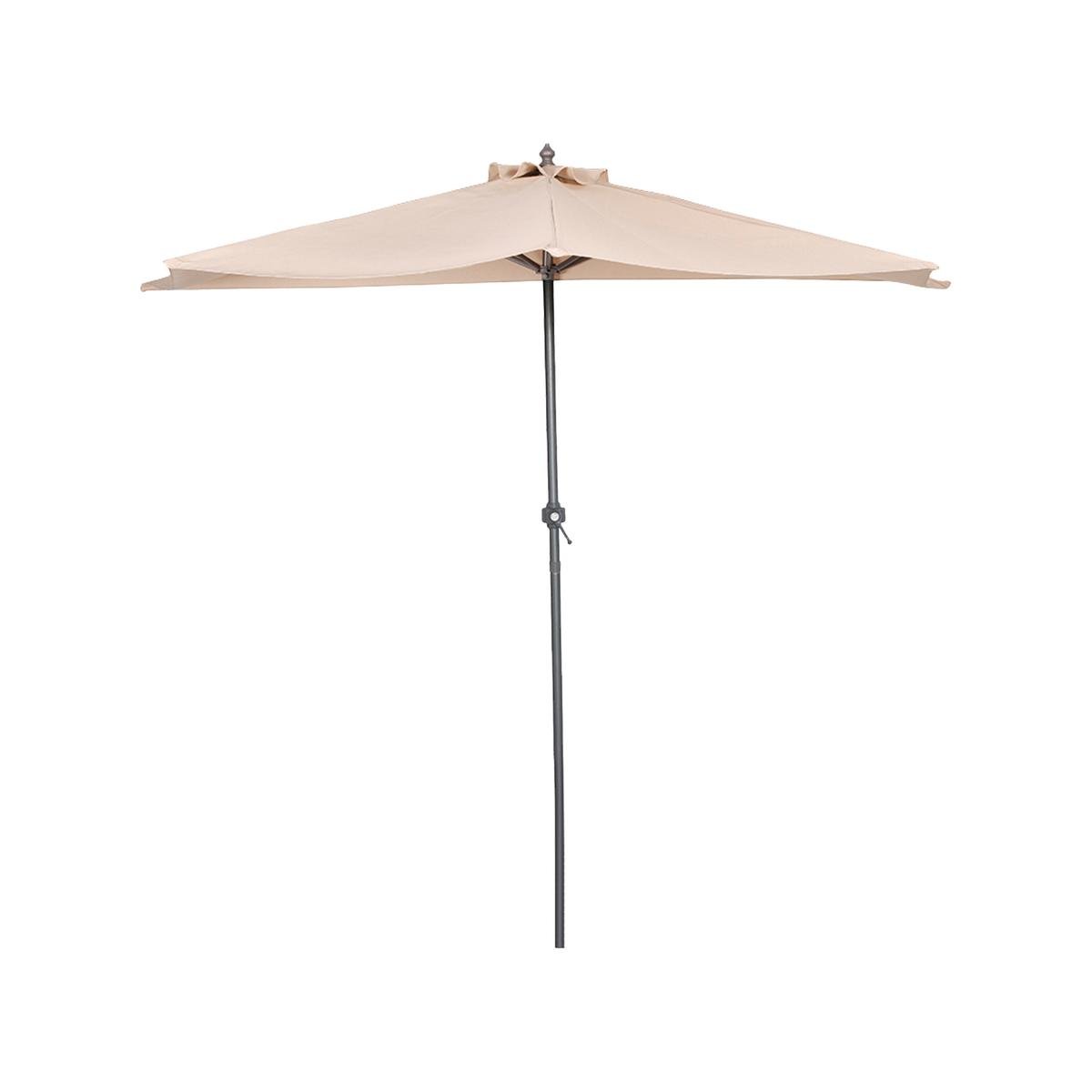 Hartman Natural Half Round Umbrella Bunnings Australia