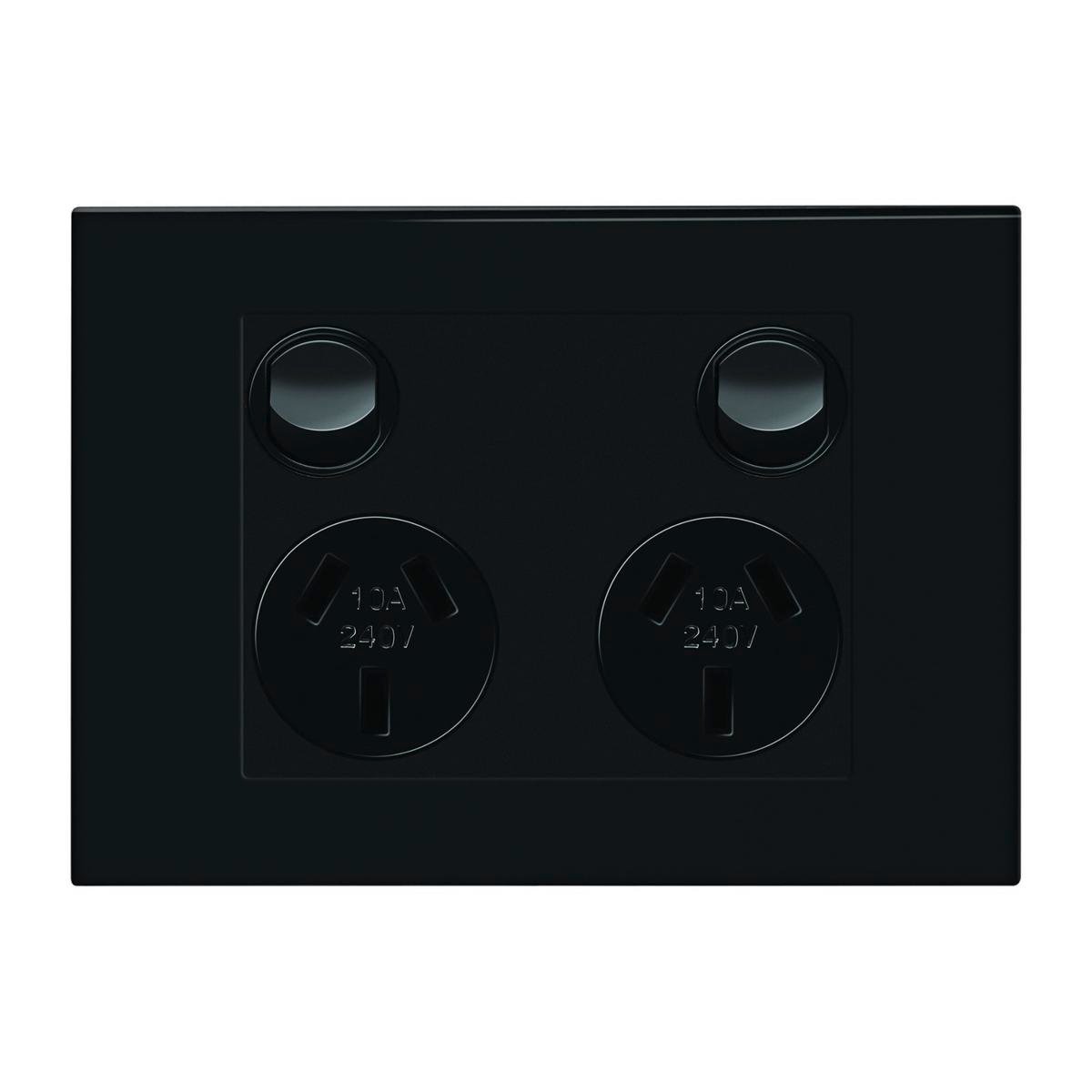 HPM VIVO Grey Double Powerpoint - Bunnings New Zealand