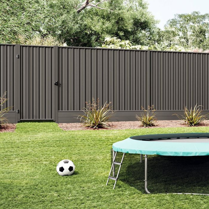 ProtectorAl 2350mm Woodland Grey Stackable Aluminium Sleeper - Bunnings ...