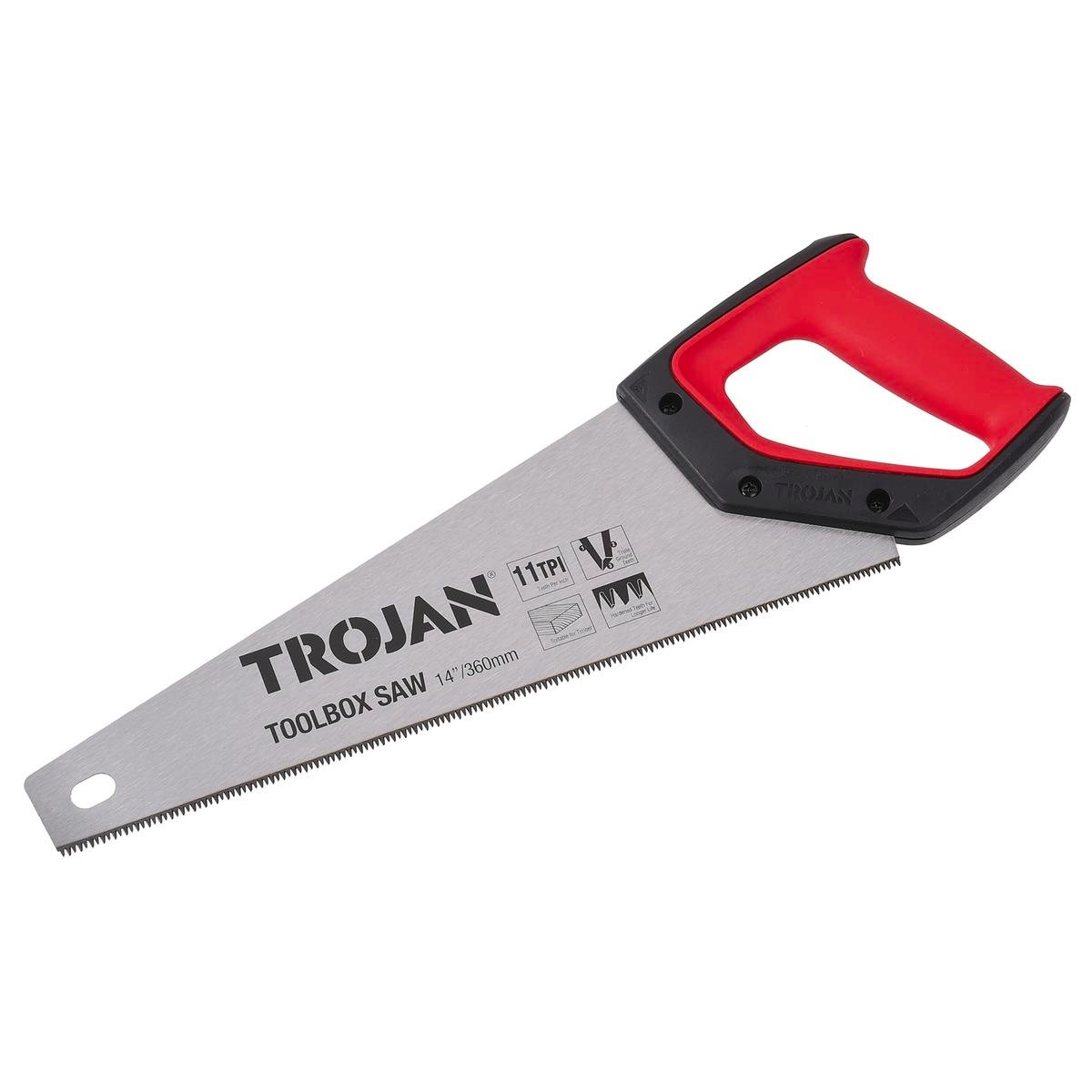 Trojan 360mm Toolbox Hand Saw - Bunnings Australia