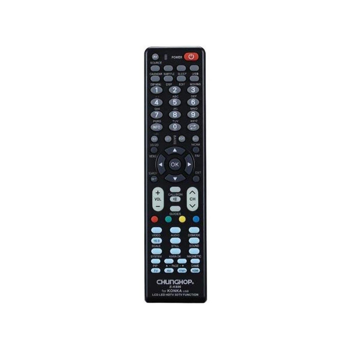 Chunghop Universal TV Remote Control Compatible with Konka LCD Smart HD ...