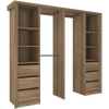 Lugna 2100 - 2400mm Cove Pack 6 Opening Built In Wardrobe Package ...