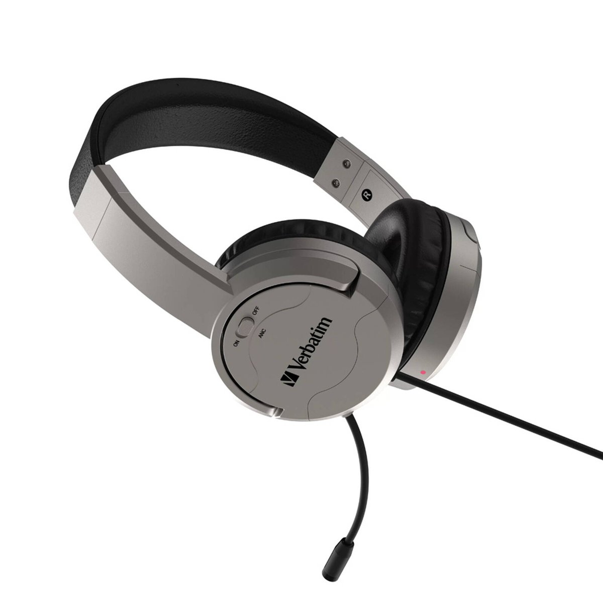Verbatim Active Noise Cancelling Headset w/Noise Cancelling Mic ...