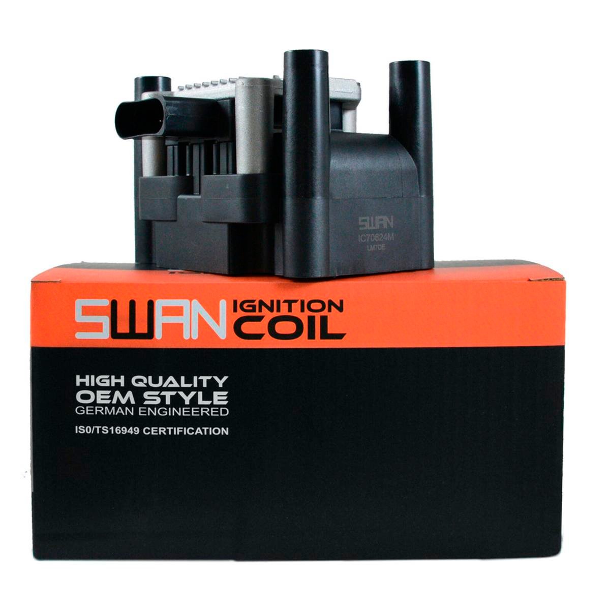 SWAN Ignition Coil for Audi A1, A2, A3 & A4 (1.2T, 1.6L, 1.8L, 2.0L) - Bunnings Australia