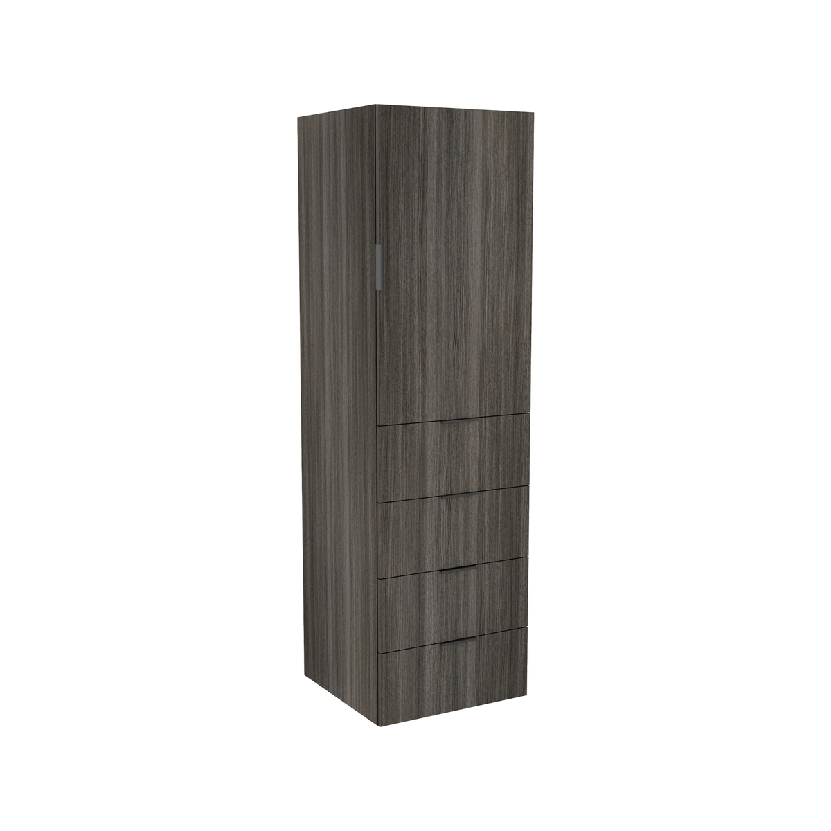 Lugna 2048 x 600 x 580mm Storm 3 Shelf 4 Drawers Right Hinged Door ...