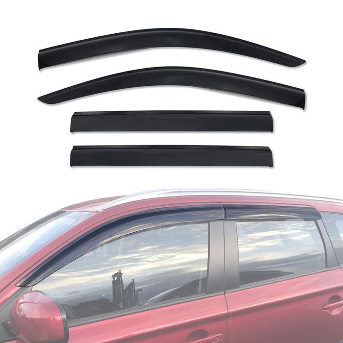 AUSGO Injection Weather Shields for Mitsubishi Outlander 2012-2021 ...