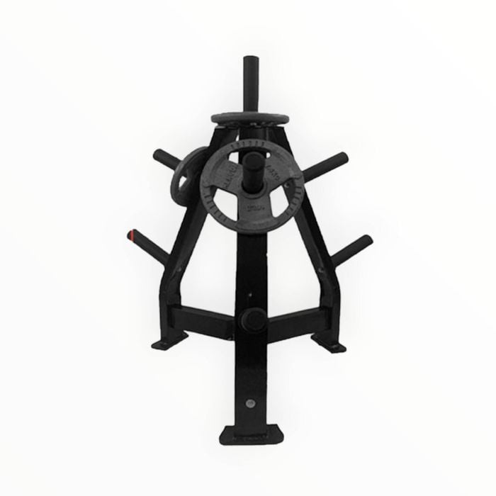 7 Pin Vertical Weight Plate Tree Barbell Storage Rack - Bunnings Australia