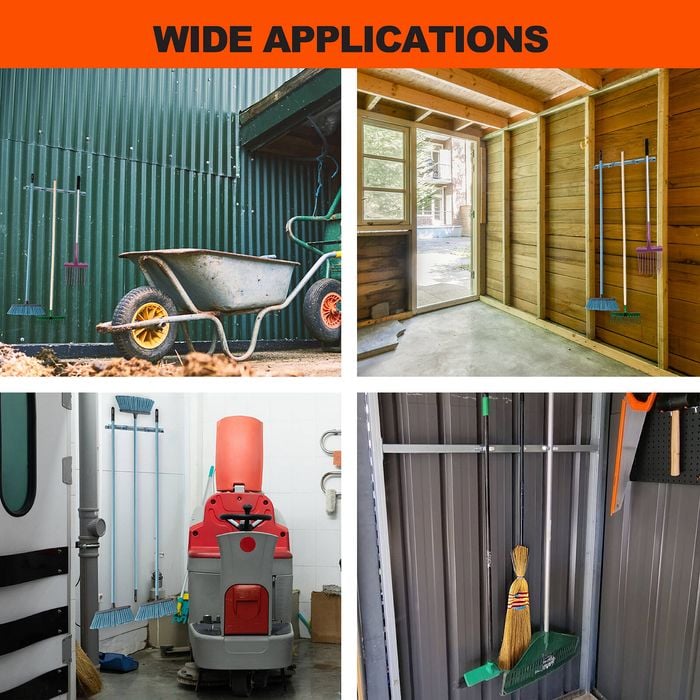 Everhang 425mm 5 Sliding Bars Broom Holder - Bunnings Australia