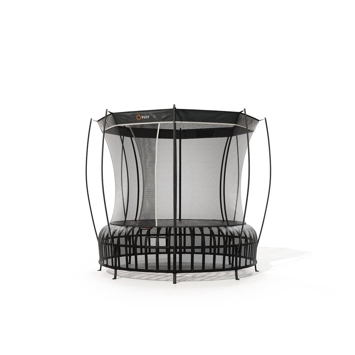 VULY Thunder 2 Pro Medium 12ft Springless Trampoline with Enclosure ...