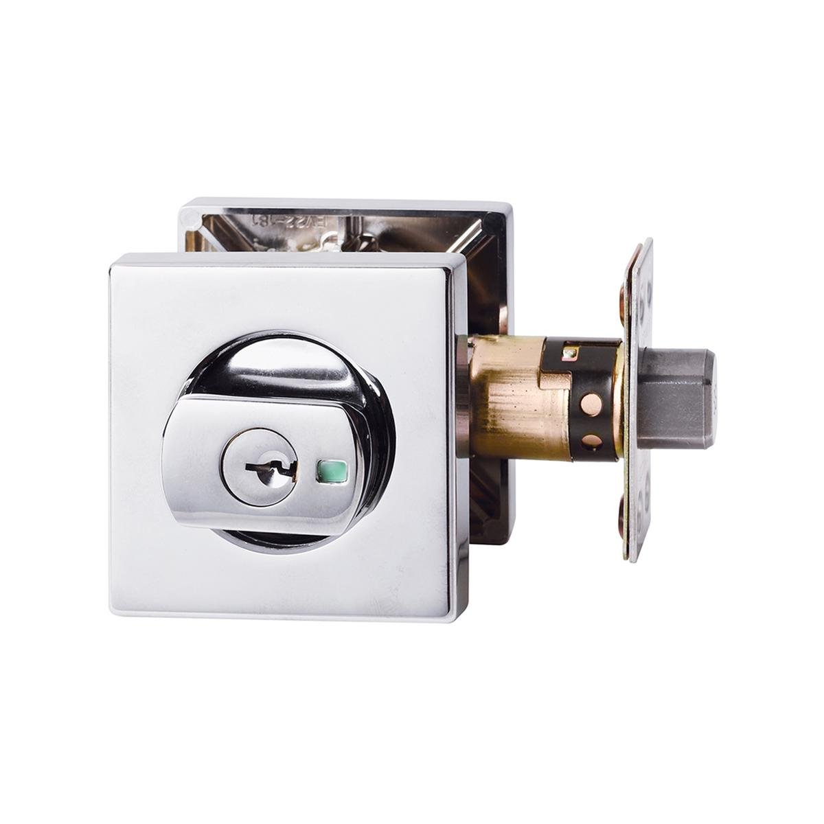Lockwood Square Rose TP 6 Pin Project Keyed Paradigm Deadbolt ...