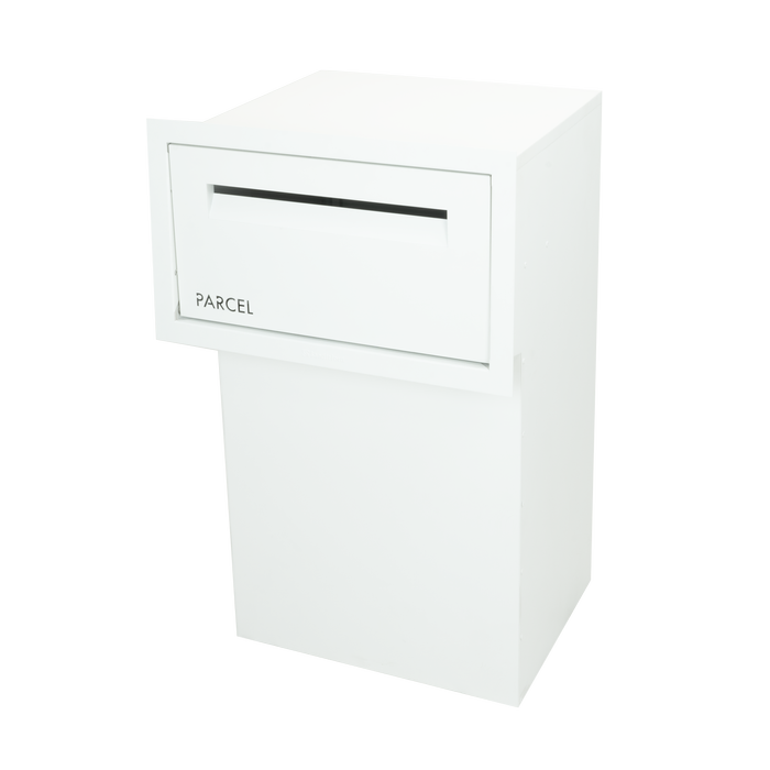 Sandleford 86cm White Matte Glenelg Parcel Letterbox - Bunnings Australia