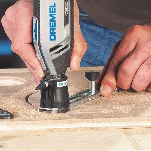 Dremel Circle Cutter & Straight Edge Guide (678) - Bunnings Australia