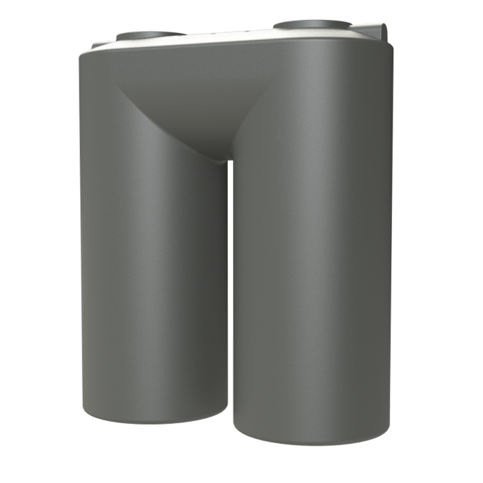 Melro Tanks 7510L Slimline Poly Water Tank - Slate Grey - Bunnings ...