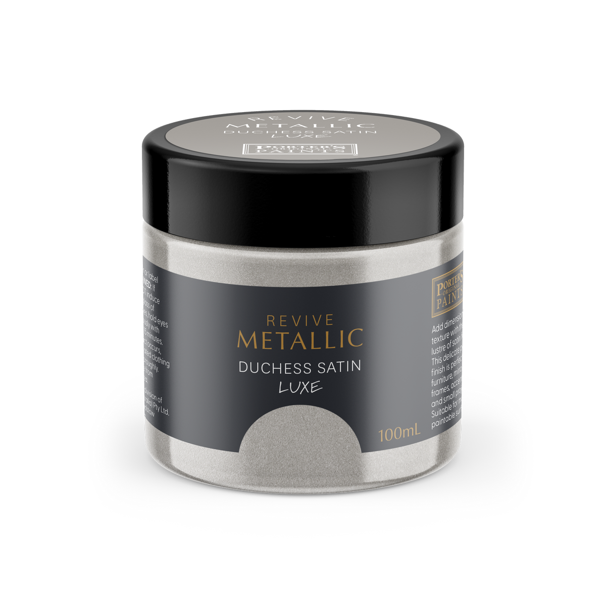 Porter's Paints 100ml Metallic Luxe Furniture Paint - Bunnings Australia