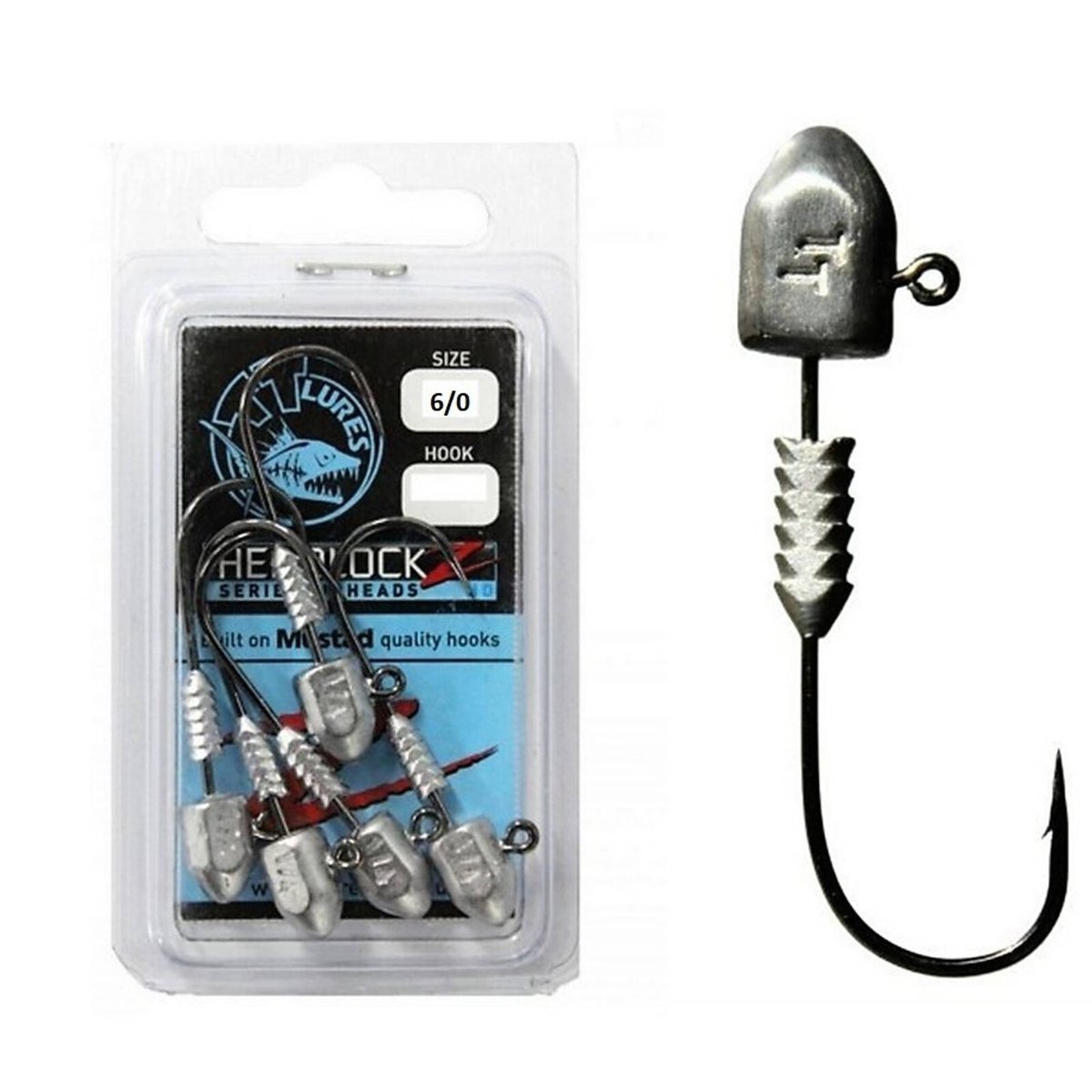 TT Lures HeadlockZ HD 1oz #60 Jig Heads - Bunnings Australia