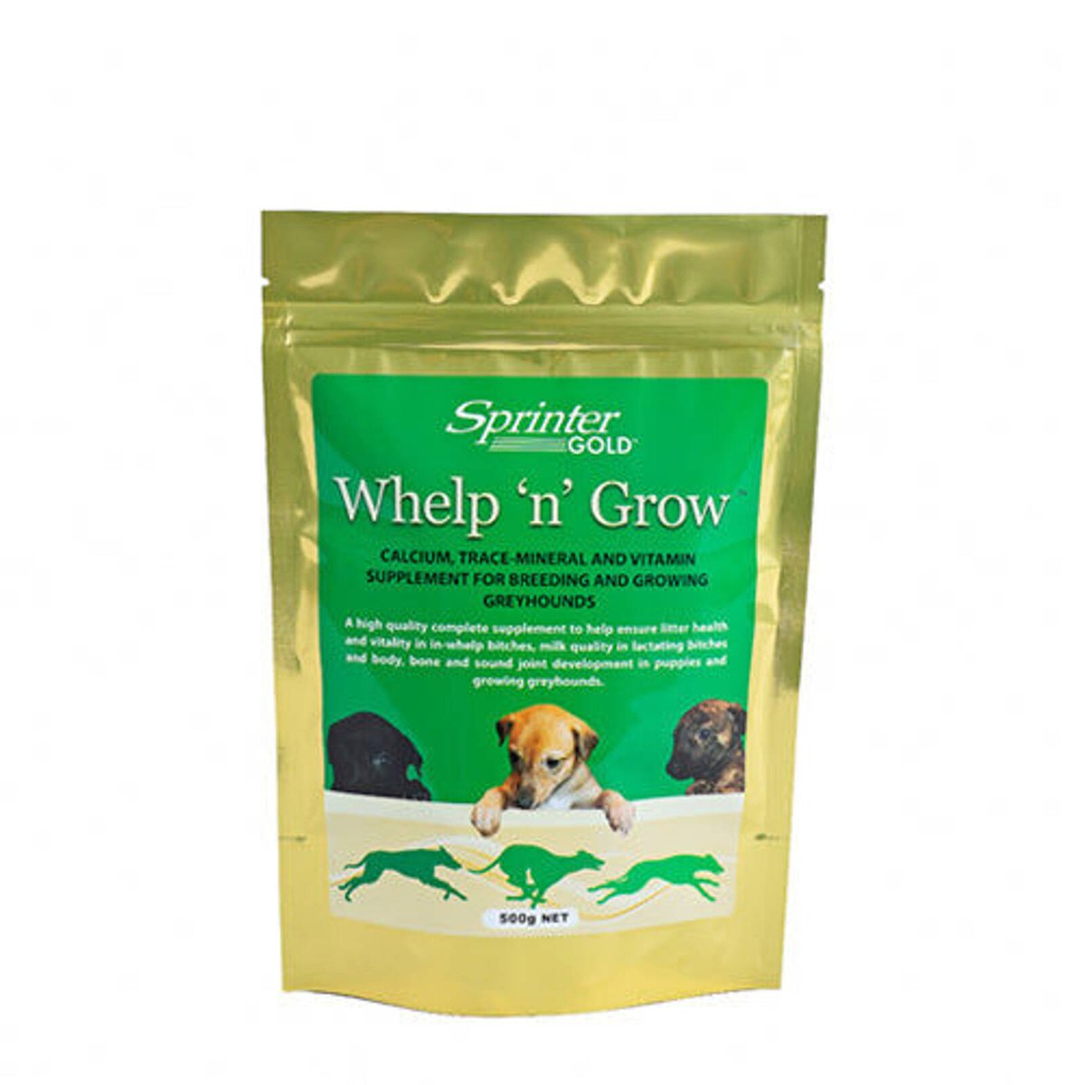 Sprinter Gold Whelp N Grow Breeding & Growing Greyhound Supplement 500g ...