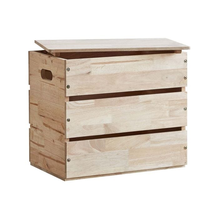 Natural Signature Single Raw Natural Multi-functional Wooden Storage ...
