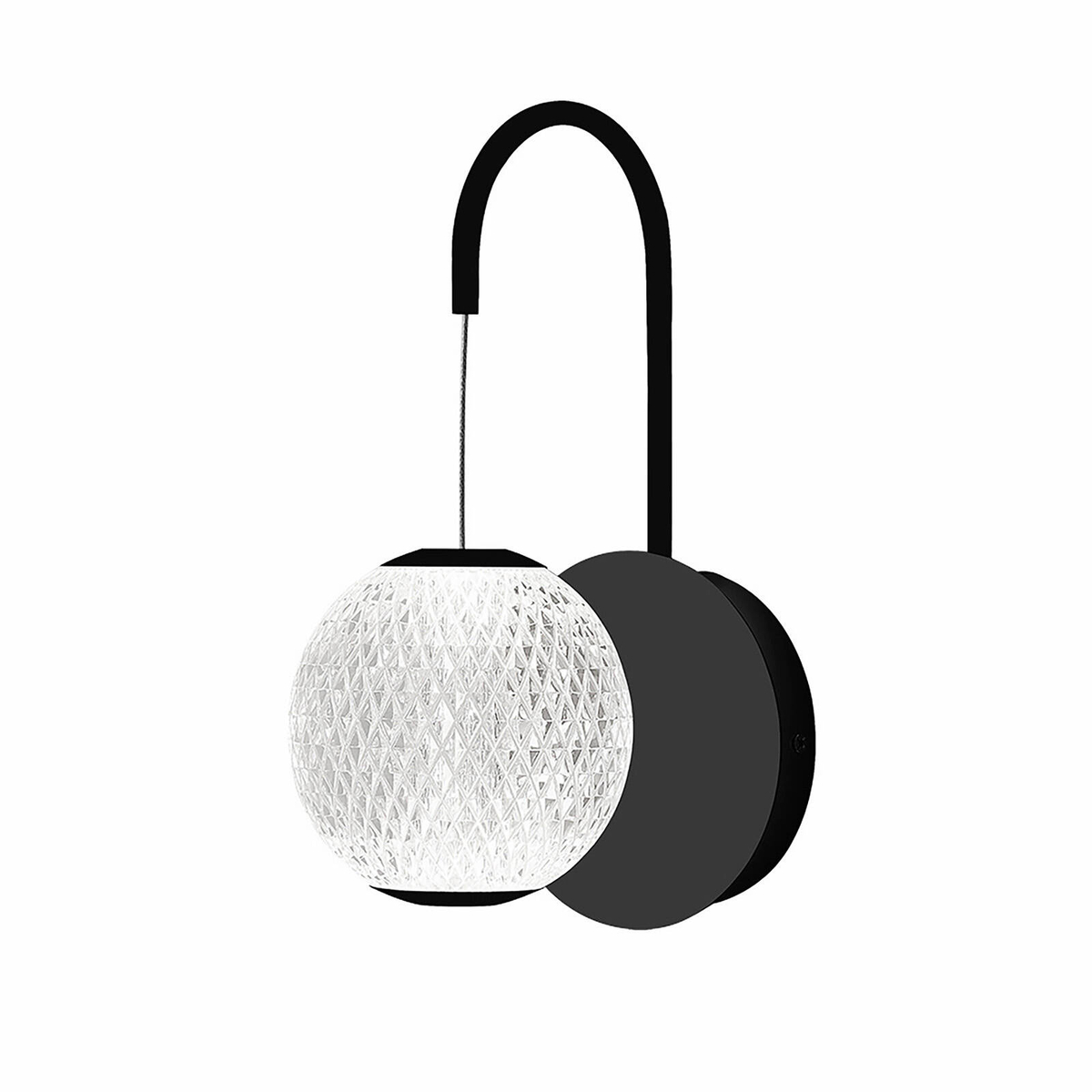 Vencha Langdon 6w LED Wall Light - Black (5000K) - Bunnings Australia