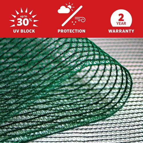 Coolaroo 1.83 x 5m Rainforest Garden Shade Cloth - 30% UV Block ...