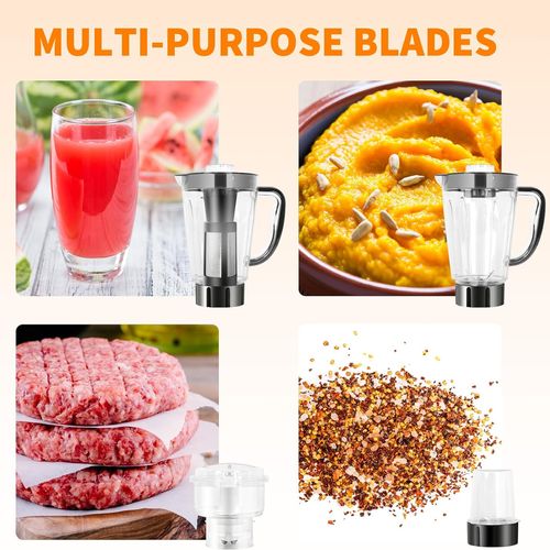 ADVWIN Multi Blender, 4 in 1 Food Processor, 1000W Kitchen Electric ...