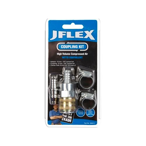 JFLEX 4 Piece Couplings Kit - Suits 10mm Hose - Bunnings New Zealand