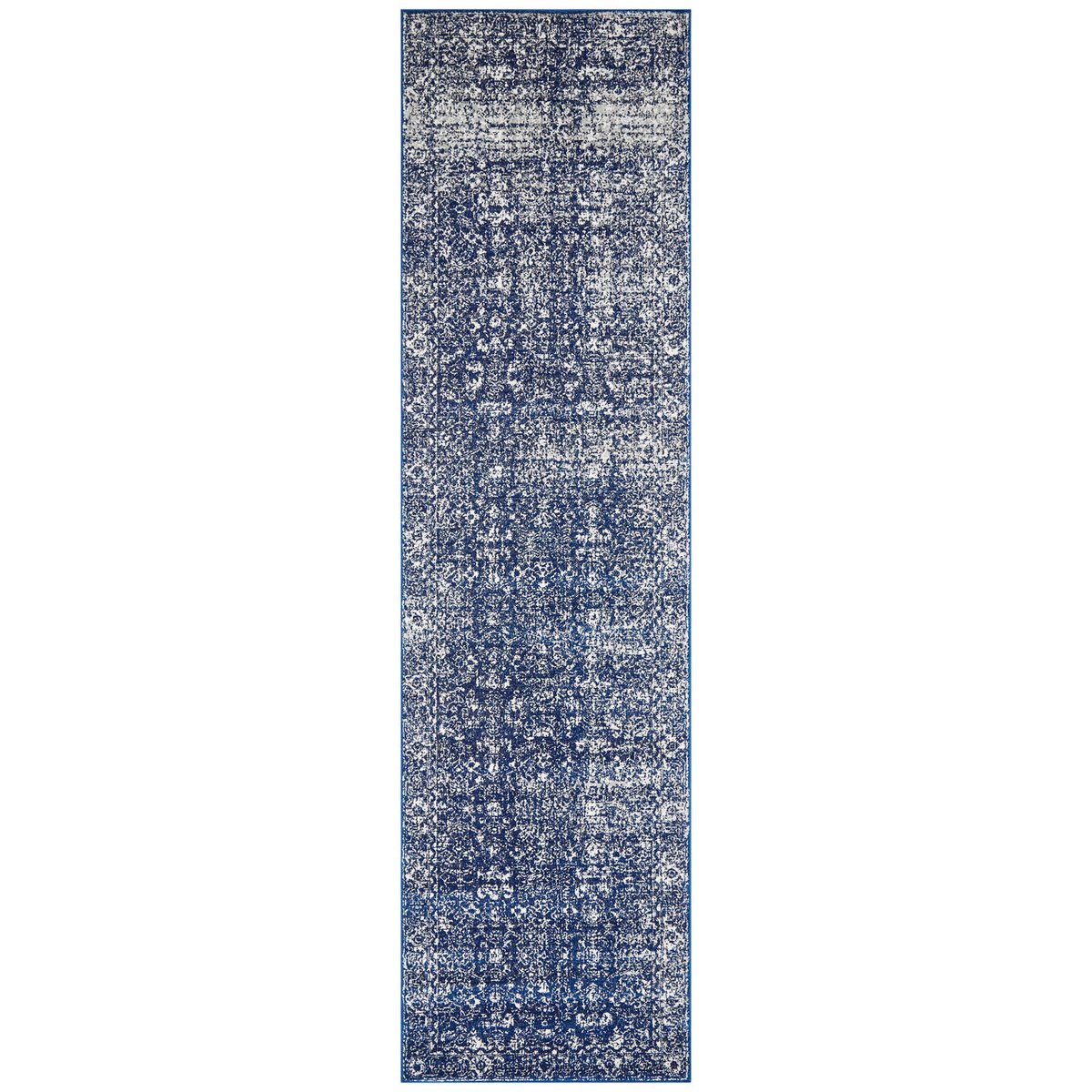 Sense 252 Navy 400X80Cm Rug - Bunnings Australia