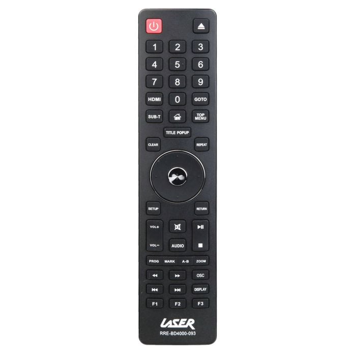 Laser Blu Ray Remote with Large Buttons - Bunnings Australia