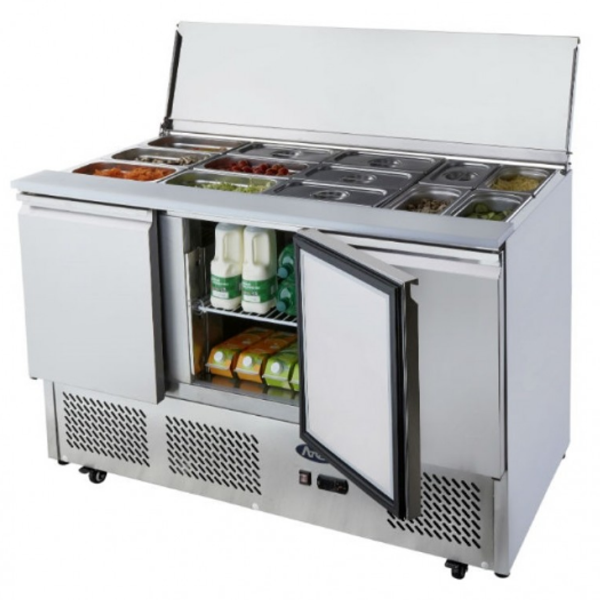 Atosa 3 DOORS SLIDING LID SALADETTE FRIDGE 1365 MM ESL3850 - Bunnings ...