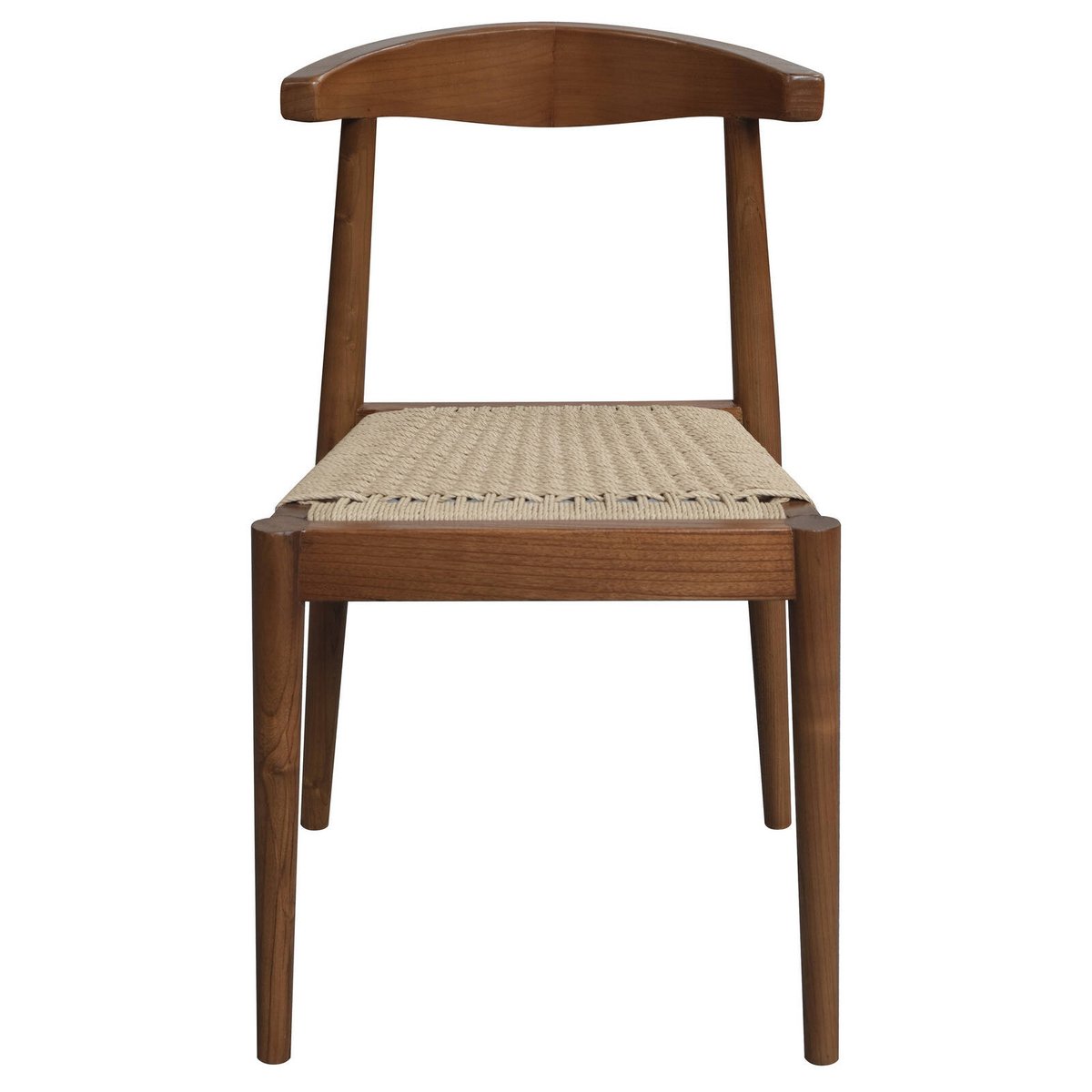 Arden Solid Oak Dining Chair with Loom (Almond) - Bunnings Australia