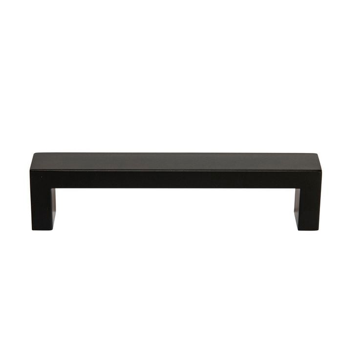 Taskmaster 128mm Black Matte Hollow Rectangle Handle - Bunnings Australia