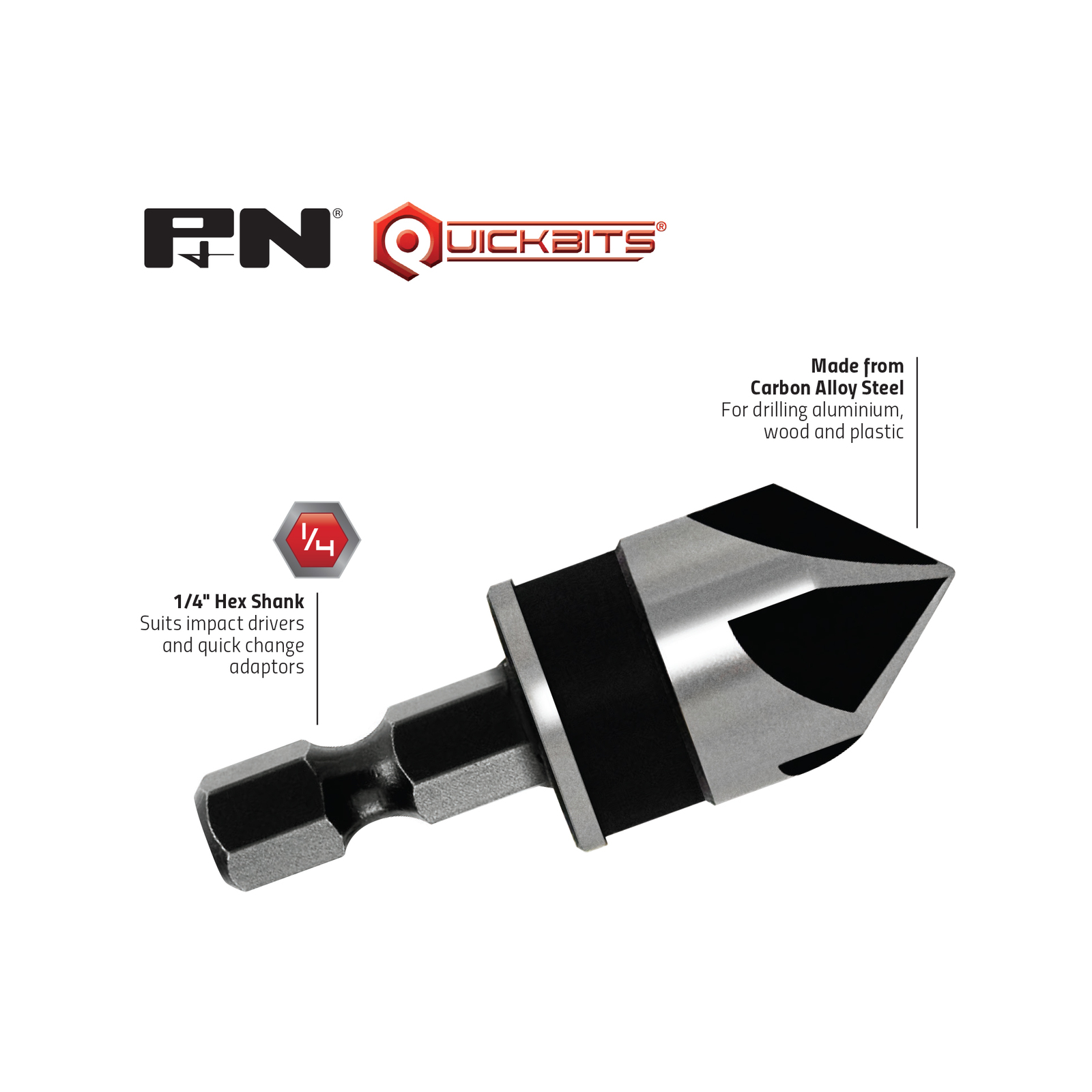 P N 16mm Rosehead Countersink Bit Bunnings Australia