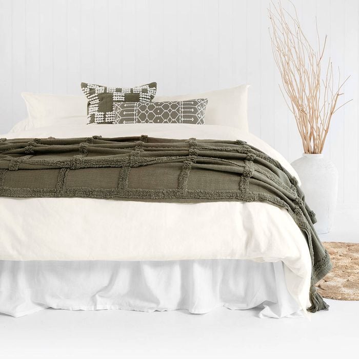 Bambury Temple Organic Quilt Cover Set - Bunnings Australia