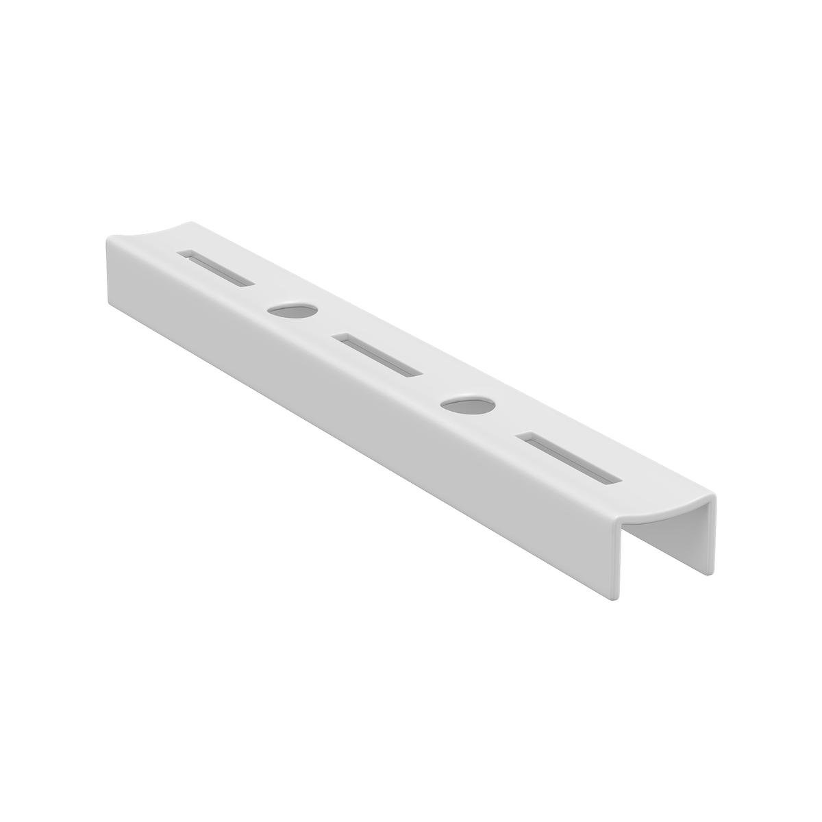 Flexi Storage Home Solutions 145mm White Single Slot Wall Strip - 145mm ...