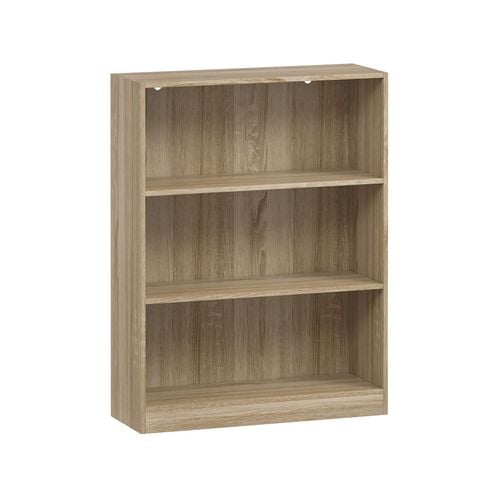 Practa 3 Tier Oak Bookcase - Bunnings Australia